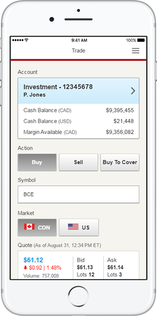 CIBC Mobile Wealth | CIBC Investor's Edge